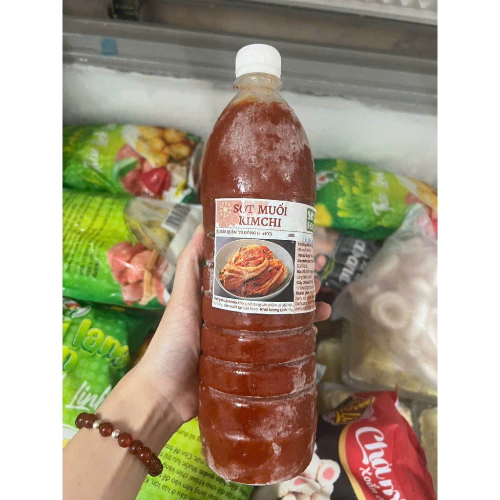 Sốt Làm Kim chi chai 1L - TẶNG KÈM CÔNG THỨC MUỐI KIM CHI CHUẨN NGON ...