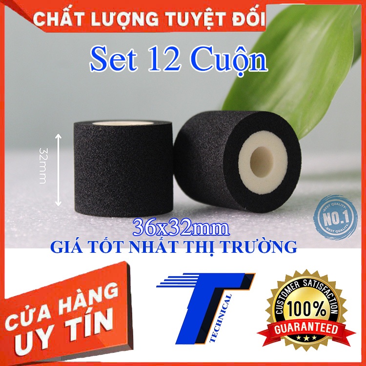12 CUỘN XF 36mm * 32mm - MỰC NHIỆT IN DATE, IN HẠN SỬ DỤNG - HOT INK ...