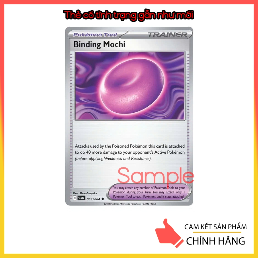 Thẻ Bài Pokemon TCG Binding Mochi | Shopee Việt Nam