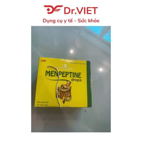 Men tiêu hóa Menpeptine drops - Hộp 20 gói (Date: 12/10/2024) | Y khoa ...