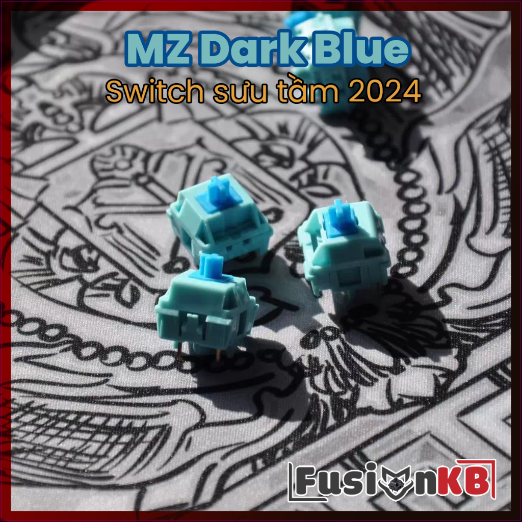 MZ - Dark Blue | Linear switch | Switch sưu tầm | FusionKB | Shopee ...