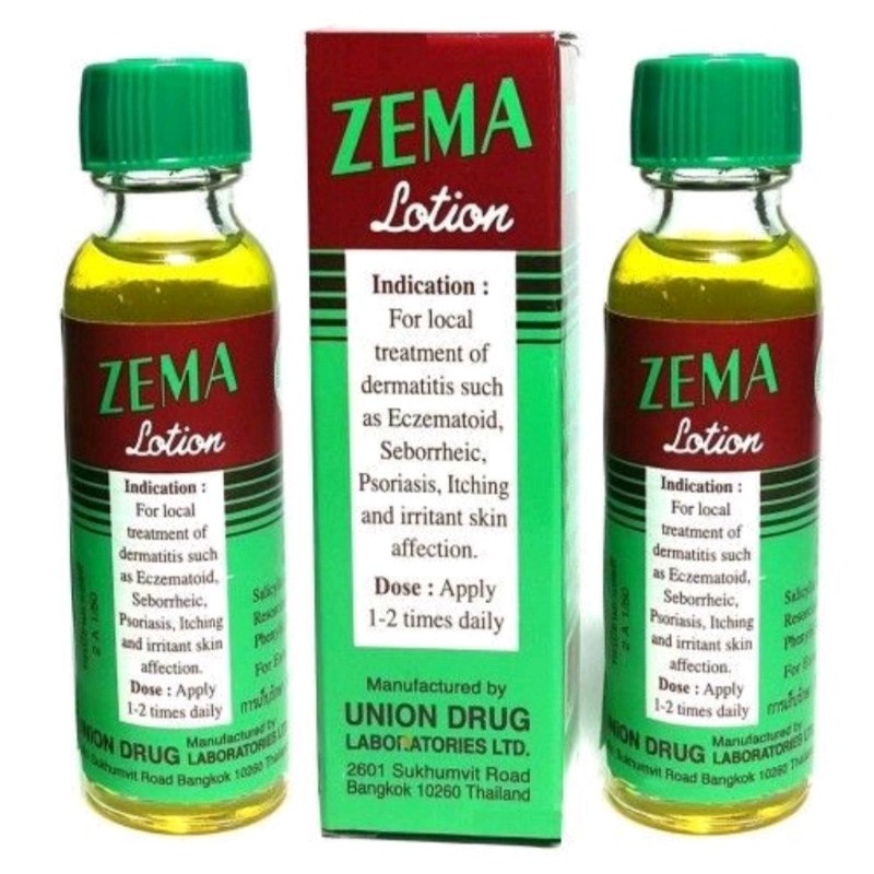 01 Chai Dung Dịch Lotion Zema Thái Lan 15ml (chàmvảy nếnngứa ...