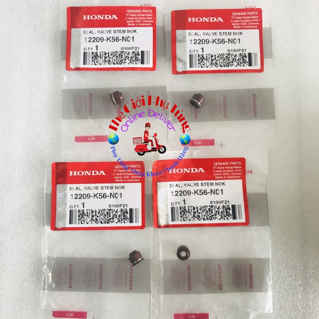 Phốt xupap Sonic, Winner, GTR Zin Honda Indonesia - 12209-K56-N01 ...