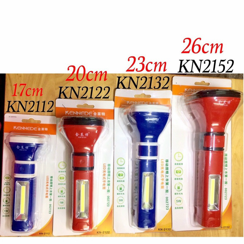 Đèn pin KN -2112-2122-2132-2152 KENNEDE nhựa cao cấp | Shopee Việt Nam