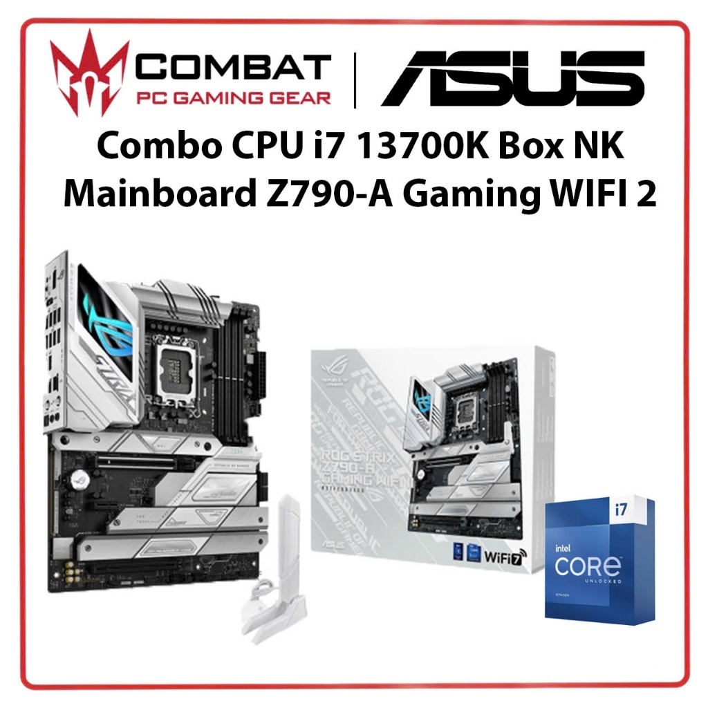 Combo Mainboard ASUS ROG STRIX Z790-A Gaming WIFI 2 + CPU I7 13700K Box NK | Shopee Việt Nam
