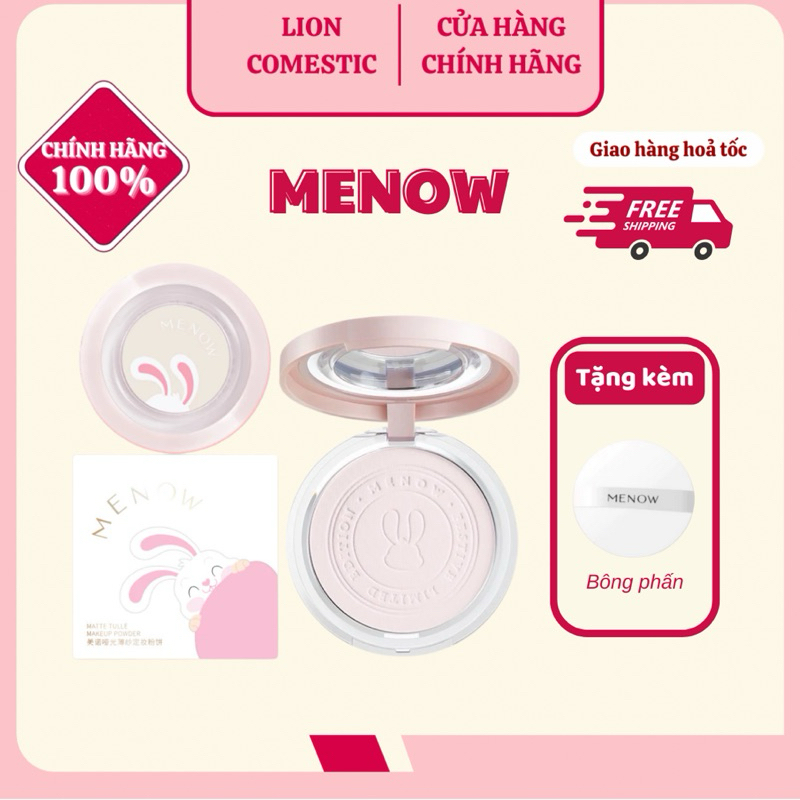 [MENOW] Phấn Phủ Nén Kiềm Dầu, Chống Nước MENOW Rabit Compact Powder ...