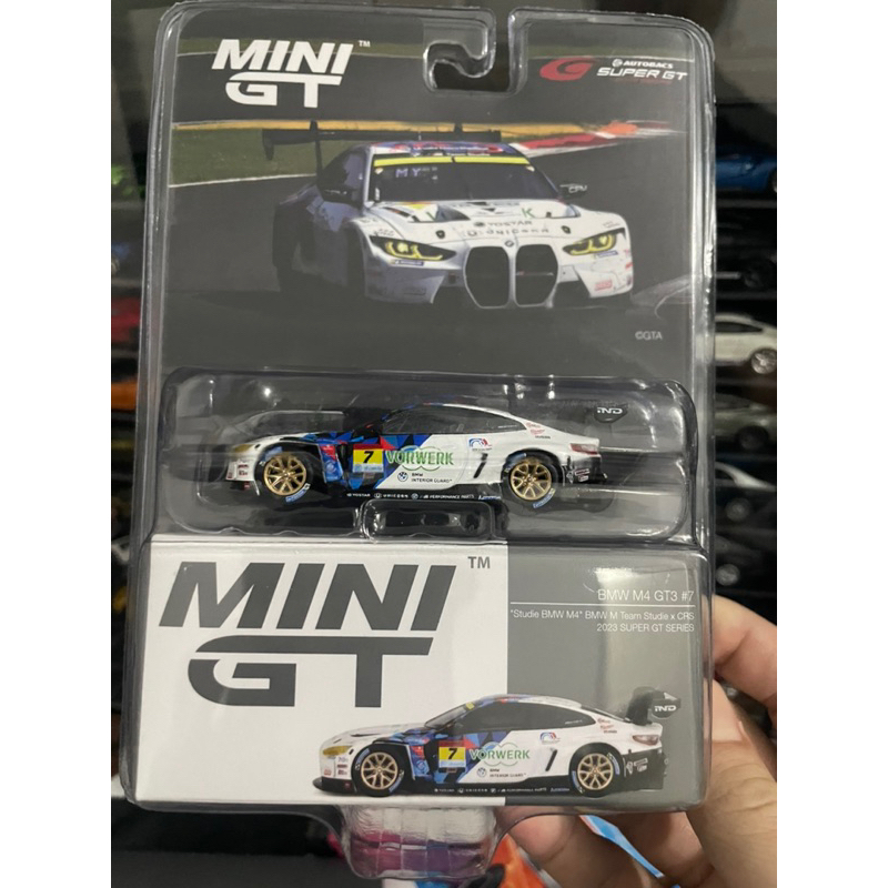 Xe mô hình Mini GT(Card Mỹ)#691 BMW M4 GT3 #7(Super GT 2023) | Shopee ...