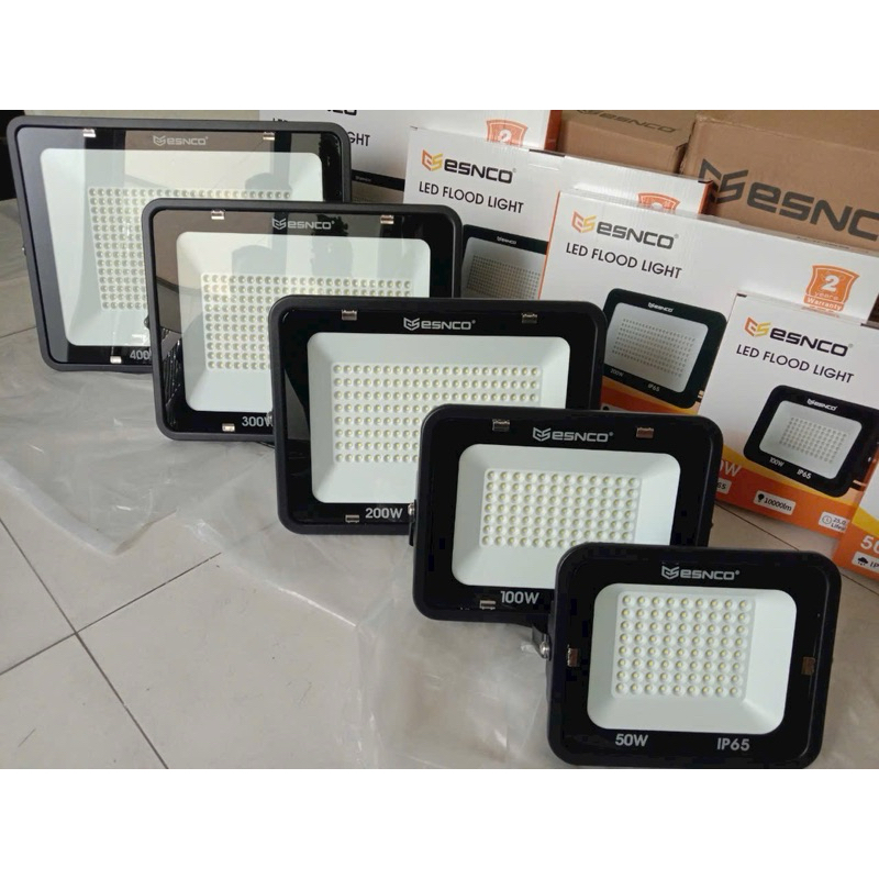 Đèn Pha Led Siêu Sáng 100W, 200W Trắng ESNCO Tiết Kiệm Năng Lượng | Shopee Việt Nam