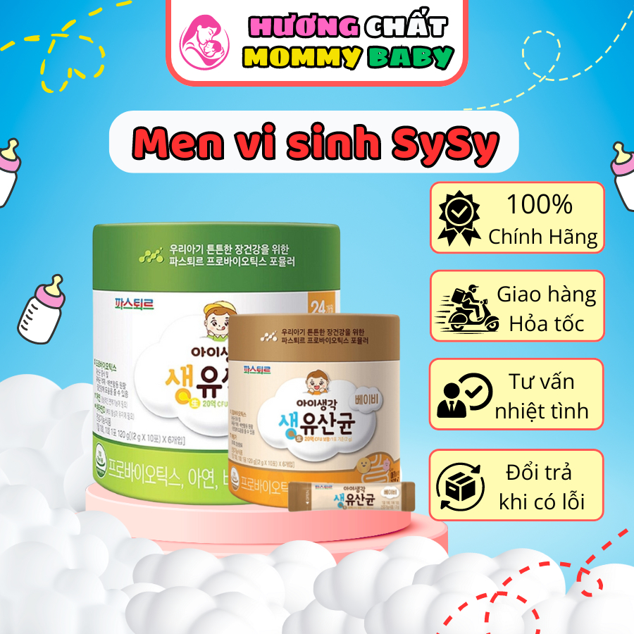 Men vi sinh SySy- Men Vi Sinh Số 1 Của Tập Đoàn Lotte- Hỗ Trợ Hệ Tiêu ...