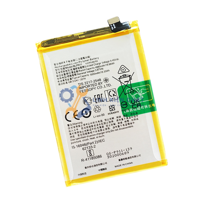 Pin cho Realme 9 Pro 5G RMX3472 BLP911 5000mAh Zin - Hàng nhập Khẩu ...