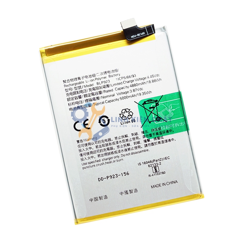 Pin cho Oppo A78 5G CPH2483 (BLP923) 5000mAh Zin - Hàng nhập Khẩu ...
