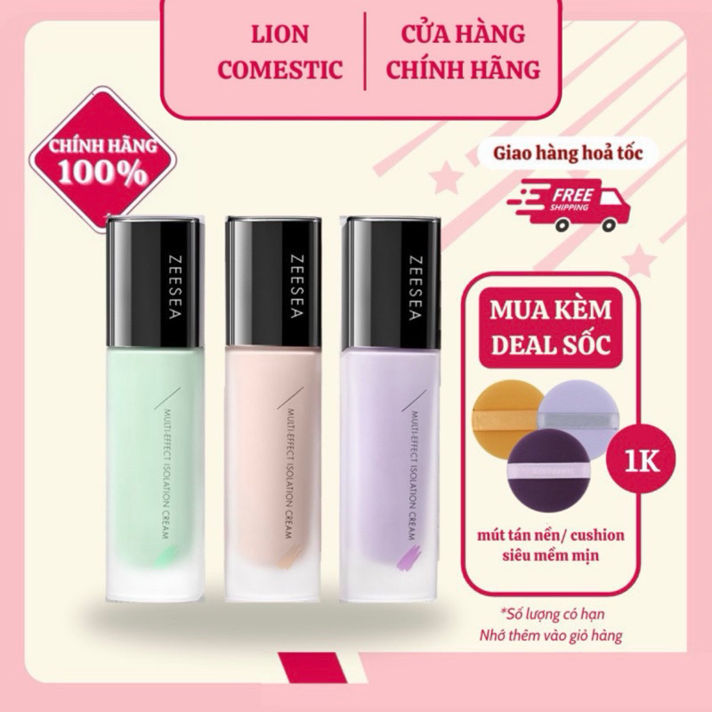 ZEESEA - Kem Lót ZEESEA 30g Trang Điểm Kiềm Dầu Nâng Tông Tự Nhiên Dưỡng Ẩm Che Khuyết Điểm Che ...