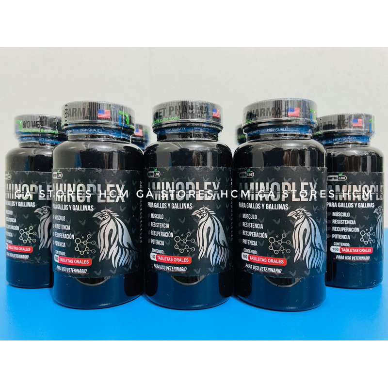 AMINOPLEX BIOVET PHARMA - HŨ 100 VIÊN - NGUYÊN SEAL USA | Shopee Việt Nam