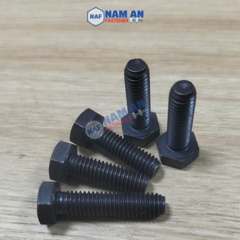 Bulong M8 cấp bền 8.8, bu lông lục giác M8, chiều dài 15, 20, 25, 30 ...