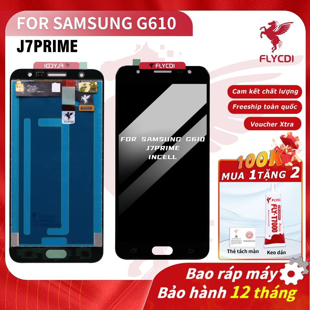 Màn hình điện thoại FLYCDI, Màn hình linh kiện cho dòng SamsungJ7 Prime/G610 ORG hiển thị đẹp ...