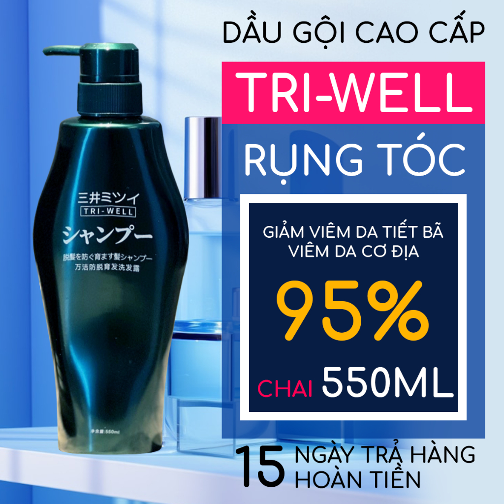 Dầu Gội TriWell Chống Rụng Tóc Cao Cấp, Dùng Là Thích, Giảm Gàu, Giảm ...