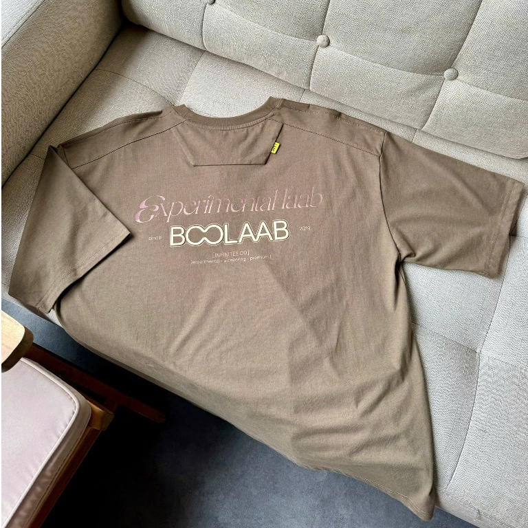 Áo Thun BOO Unisex Oversized In Logo BOOLAAB Infinitee 09 | Shopee Việt Nam