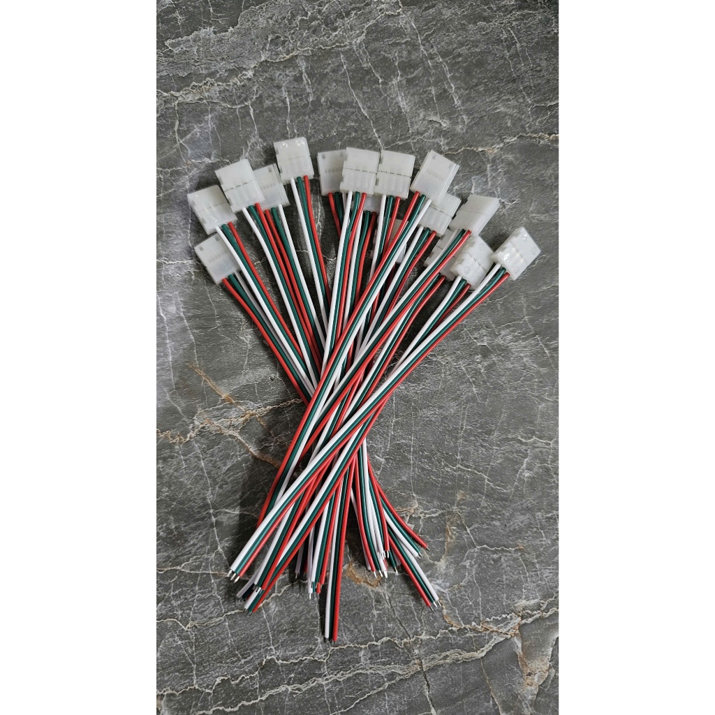 Đầu nối LED RGB 3pin, kẹp nối LED dây RGB 3pin 5V-12V-24V-48V - không ...
