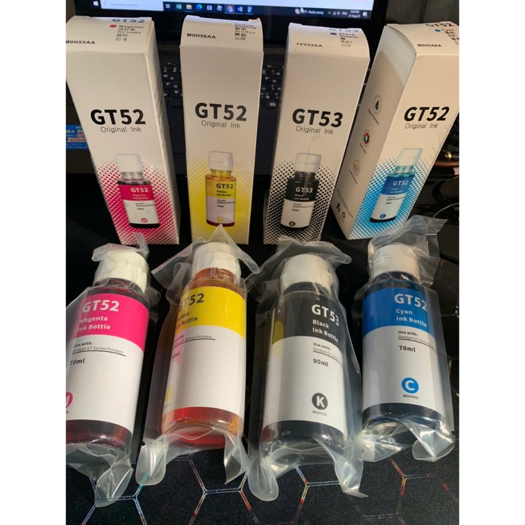Mực GT52 dành cho máy in màu HP Ink Tank 115, HP Ink Tank 315, HP Ink ...