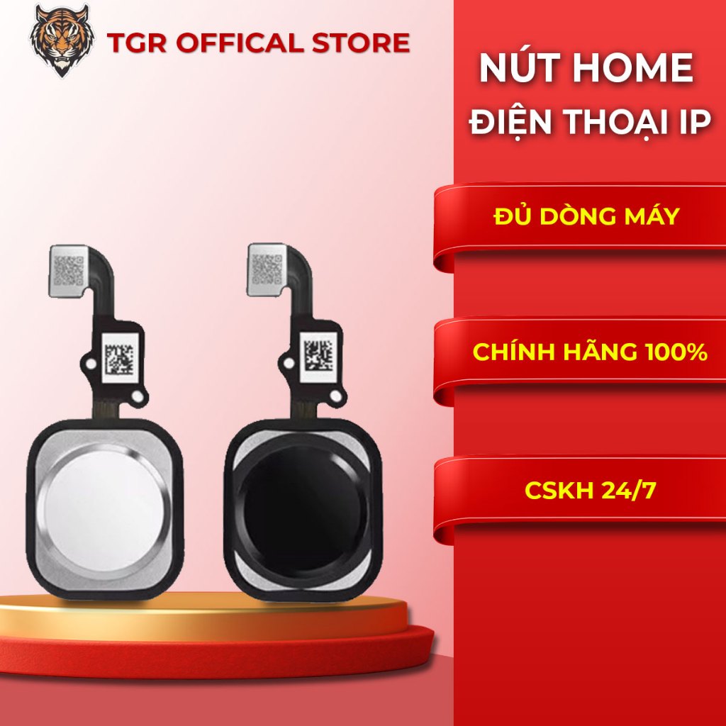 Nút Home thay thế cho điện thoại táo đủ dòng 6/7/8/G/S/Plus/SPlus ...