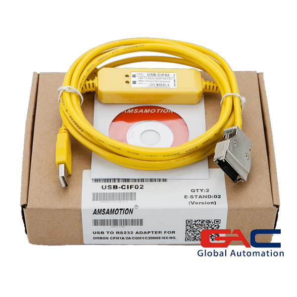 Cáp lập trình PLC Omron USB-CIF02 | Shopee Việt Nam