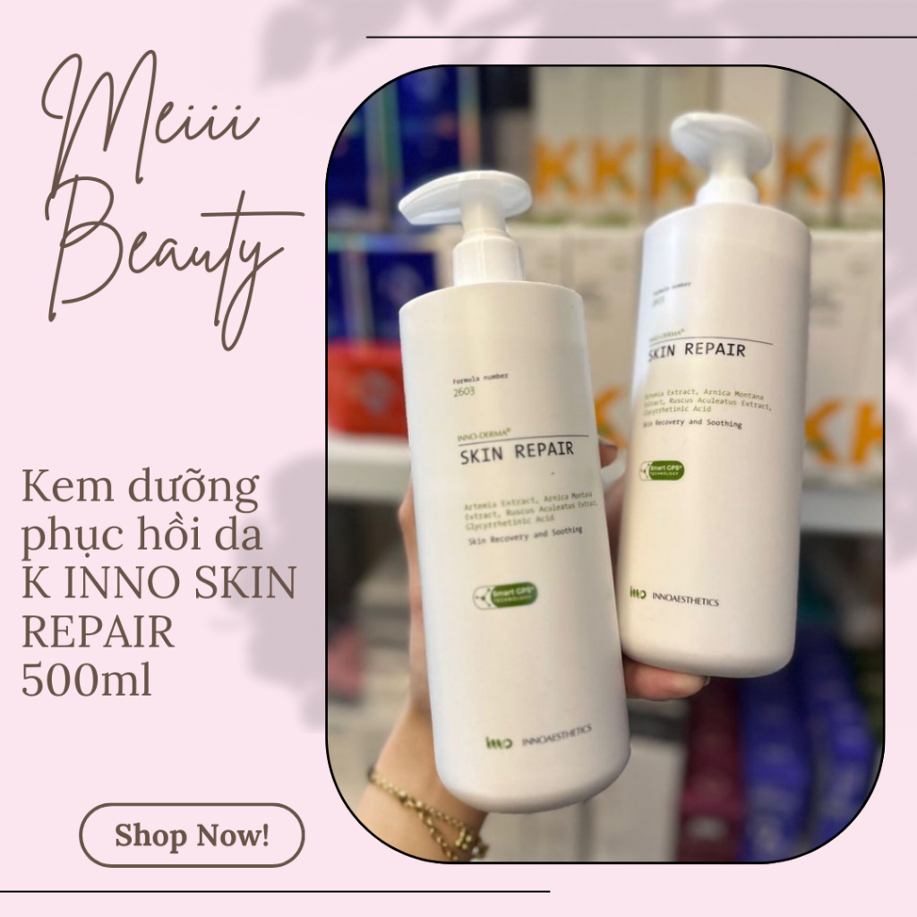 [Chính hãng] Kem dưỡng phục hồi da K INNO SKIN REPAIR 500ml | Shopee ...