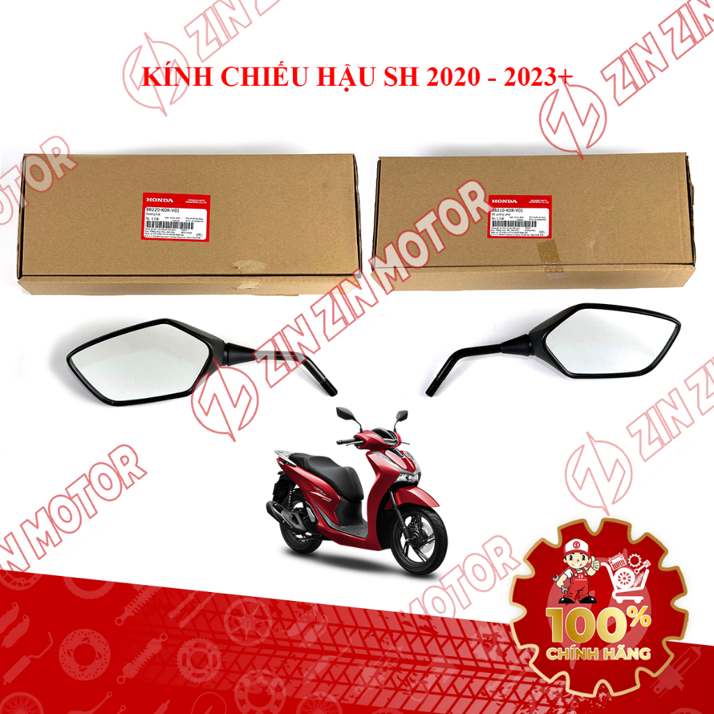 Gương, Kính Chiếu Hậu SH 125i 2020 - 2024+, SH 150i 2020 2021 2022, SH160i 2023 2024+ 88220-K0R ...