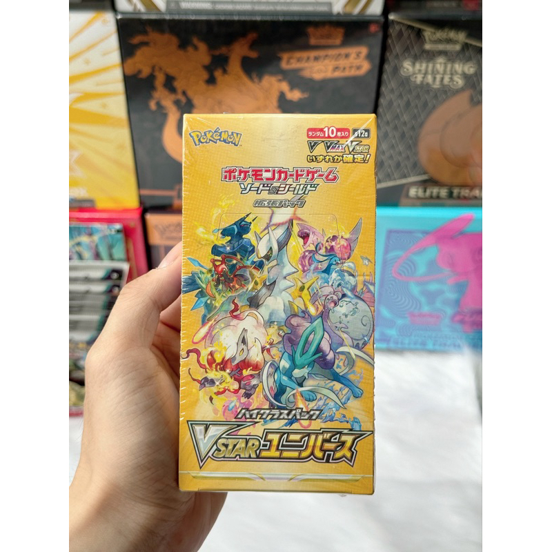 Hộp thẻ bài Pokémon Card Game Sword & Shield VSTAR Universe Booster Box - S12a | Shopee Việt Nam