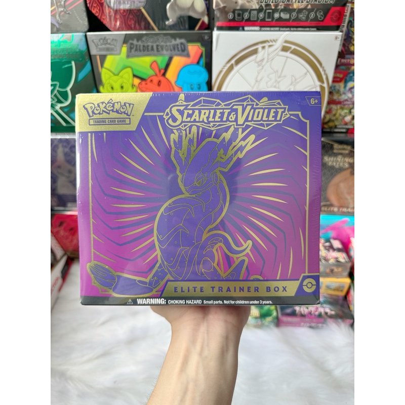 Pokémon TCG: Hộp thẻ bài Scarlet & Violet Elite Trainer Box - Miraidon ...