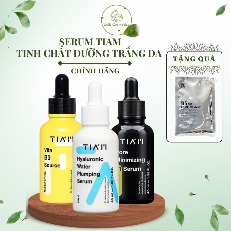 Serum Tiam Tinh Chất Dưỡng Trắng Da, Kiểm Soát Dầu Nhờn, Dưỡng Ẩm, Giảm ...