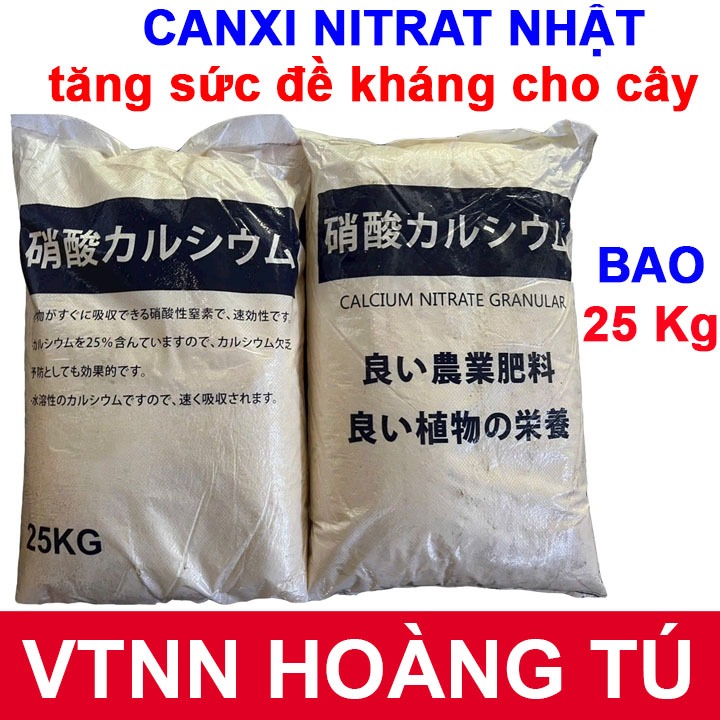 Bao 25KG - Phân bón Siêu Canxi-bo Canxi Nitrat CaNO3 làm dai cuống ...