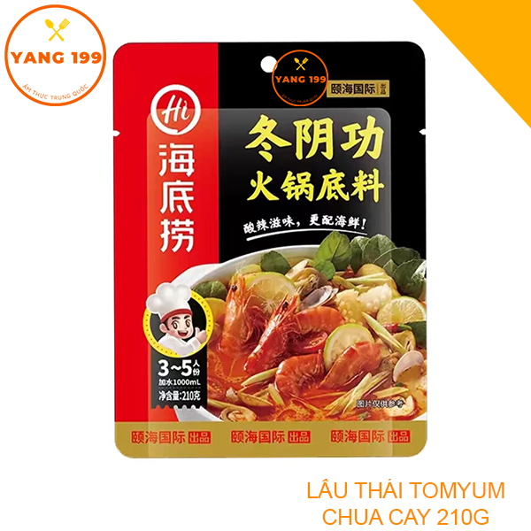 Lẩu Thái Tomyum Haidilao 210g Chua Cay | Shopee Việt Nam