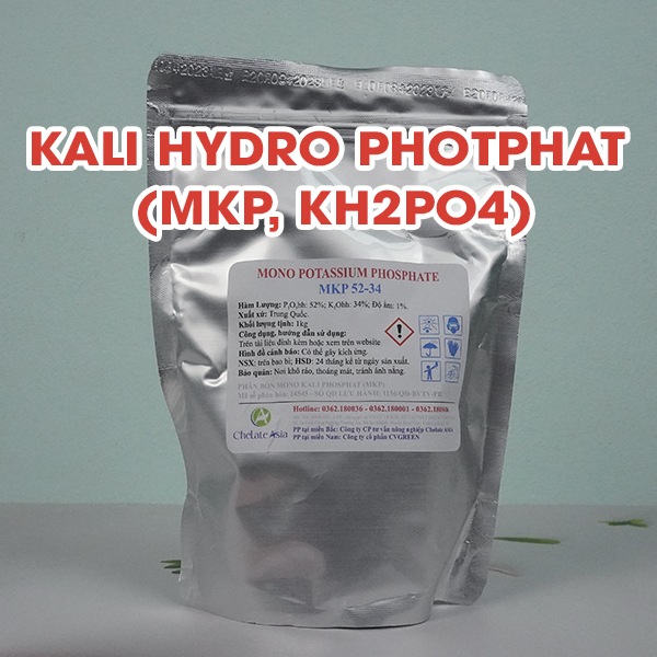 Phân Bón Kali Hydro Photphat (MKP, KH2PO4) bón lá (bao 25kg) | Shopee ...