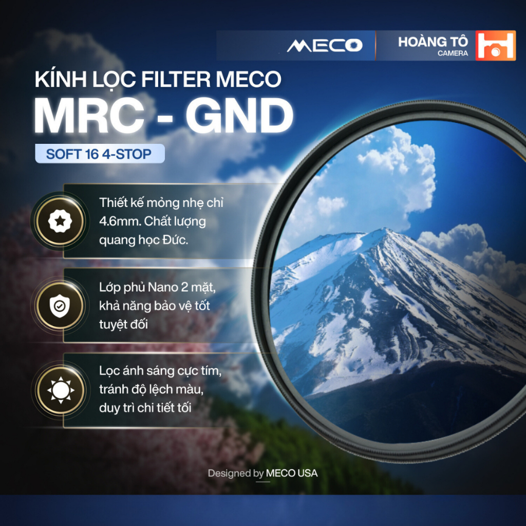 Kính lọc Filter Meco MRC GND Soft 16 4-Stop Cao cấp – Chính hãng từ Mỹ ...