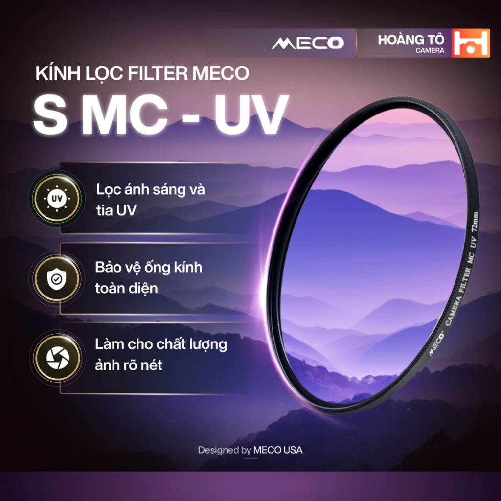 Kính lọc Filter MECO S MC-UV Cao cấp – Chính hãng từ Mỹ | Shopee Việt Nam