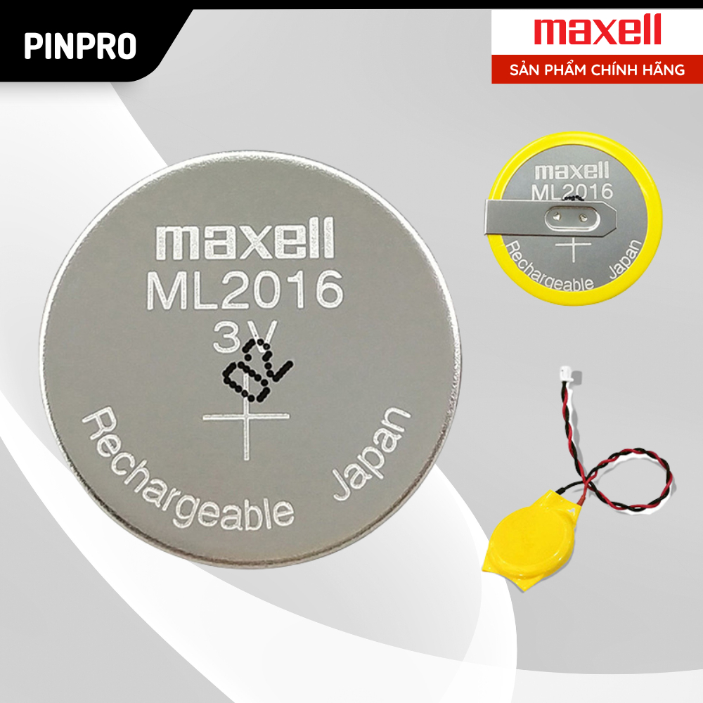 Pin sạc Maxell ML2016 3V chính hãng | Shopee Việt Nam