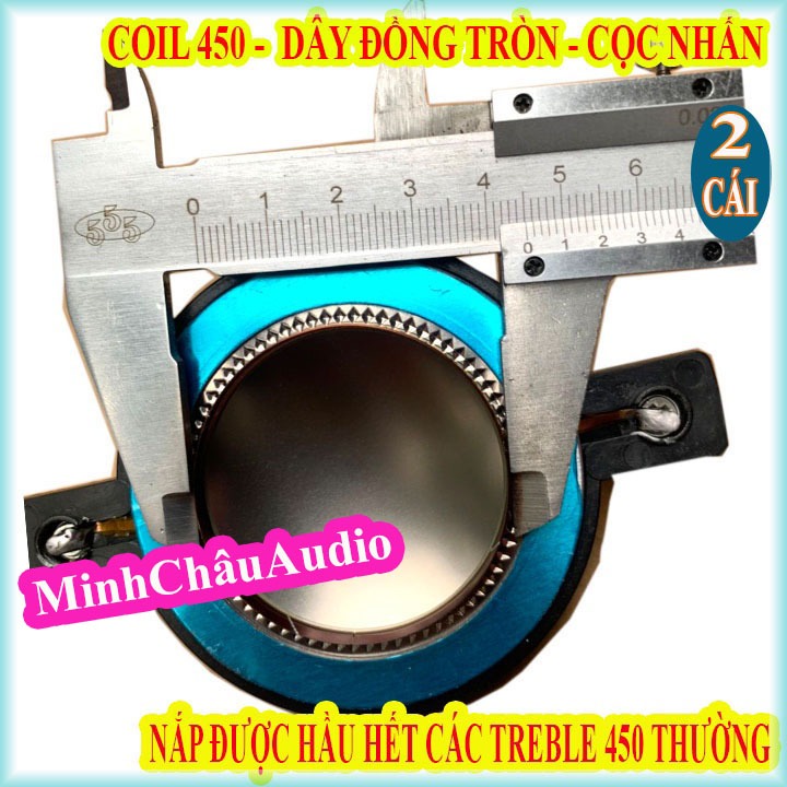 COIL LOA TREBLE 44.4mm CÓ CỌC NHẤN - DÙNG CHO HẤU HẾT TREBLE 450 - GIÁ ...