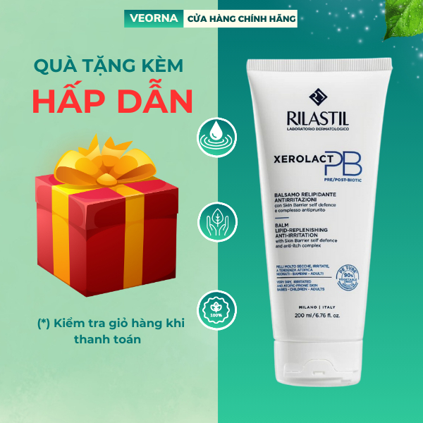 Kem Cấp Ẩm Phục Hồi, Chống Mẩn Ngứa Rilastil Xerolact PB Balm Lipid ...