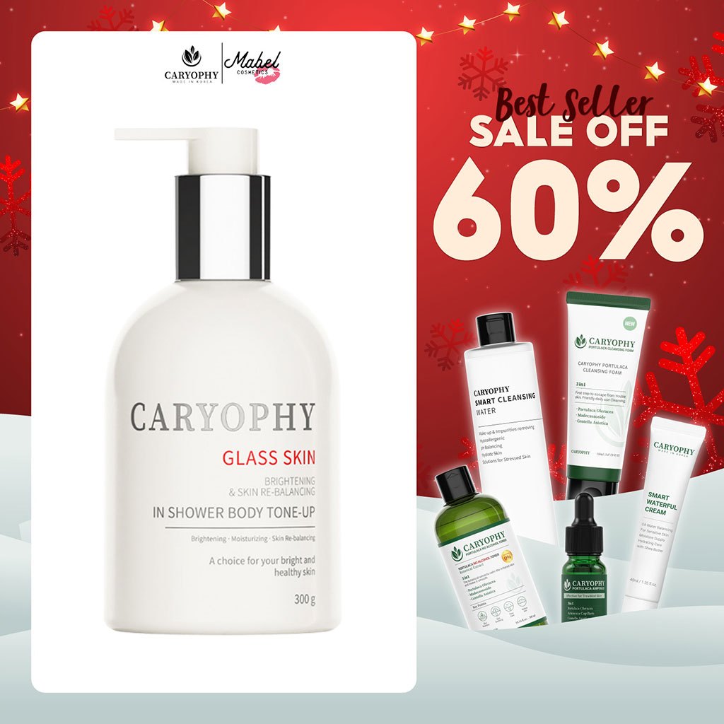 Kem dưỡng trắng da Body Caryophy Glass Skin Hàn Quốc dưỡng trắng dưỡng ...