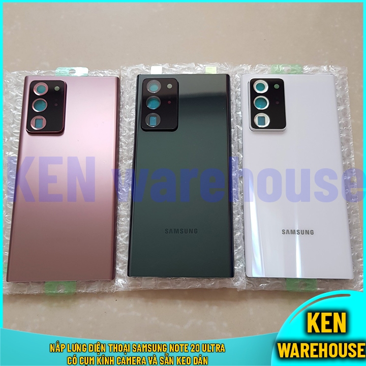SS Note 20 Ultra Nắp Lưng Điện Thoại Samsung Note 20 Ultra Có Cụm Kính ...