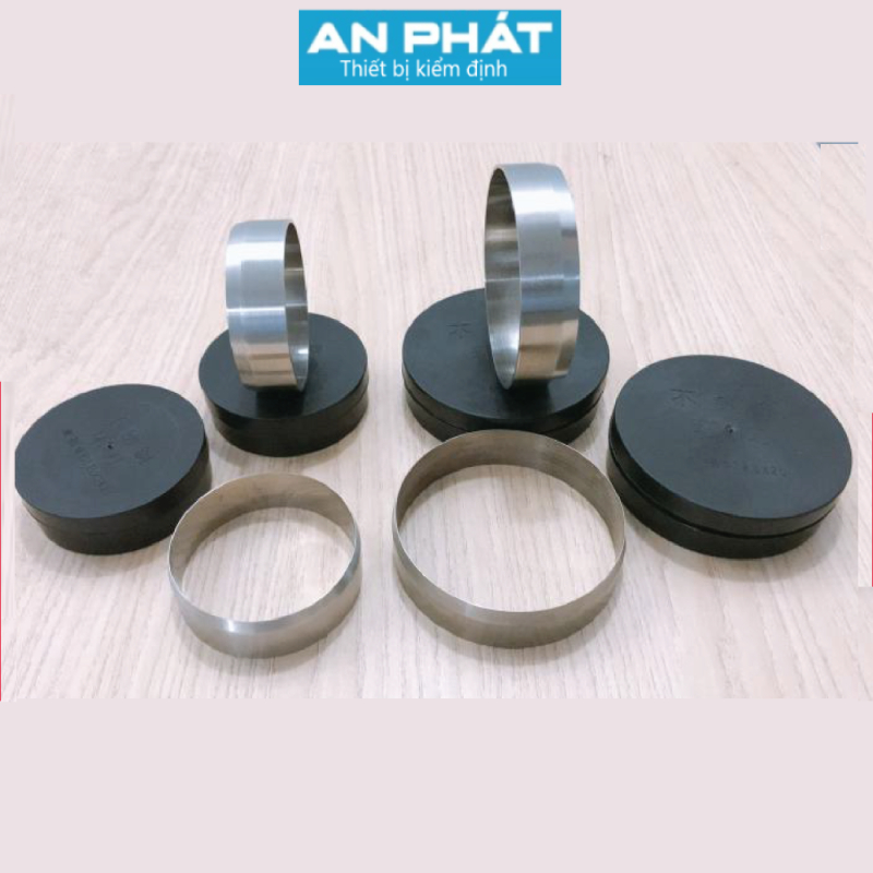 Bộ dao vòng cắt đất, đá thấm đất 30cm2 và 50cm2 dùng trong thí nghiệm ...