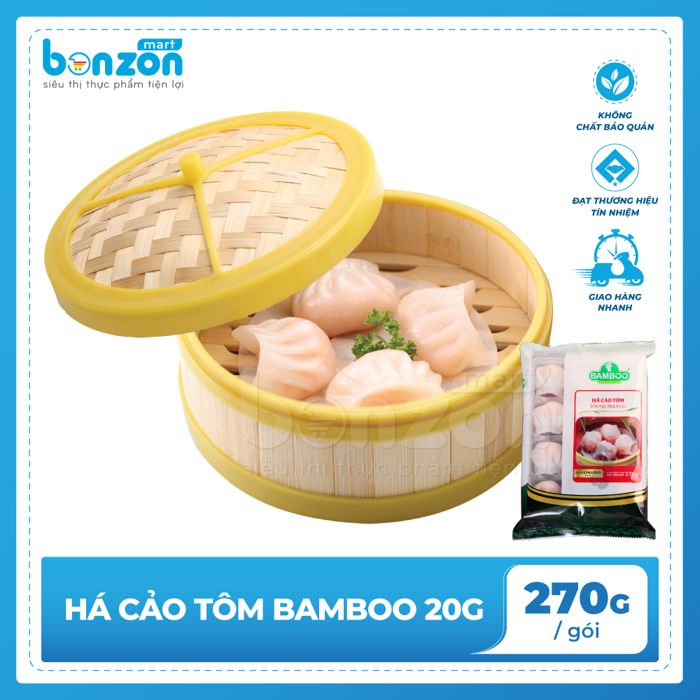 Há cảo tôm Bamboo - Bonzon 20g (270g) | Shopee Việt Nam