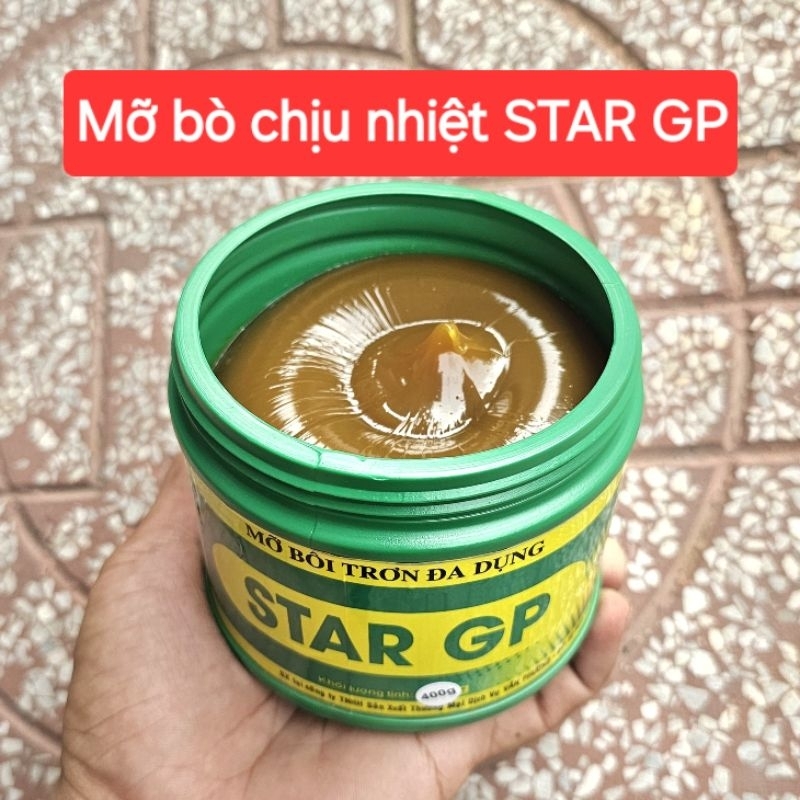 Mỡ bò chịu nhiệt STAR GP lon 400g | Shopee Việt Nam