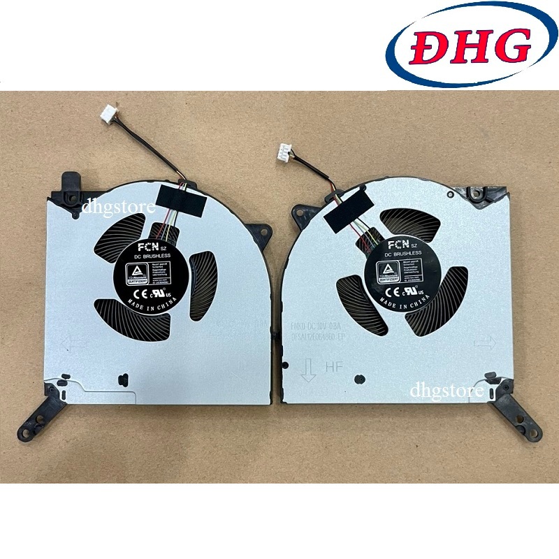 Fan quạt tản nhiệt CPU-GPU laptop Lenovo Legion 5 Pro 16ACH6H, 16ITH6H ...