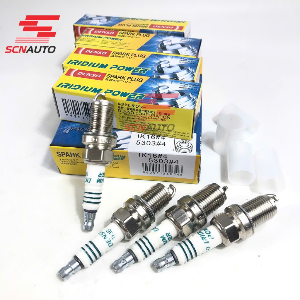Bộ 4 Bugi Denso Chân Ngắn Ren 14 Cho Xe Ô Tô Vios 2014 Trở Xuống Và Nhiều Dòng Xe Khác Chi Tiết ...