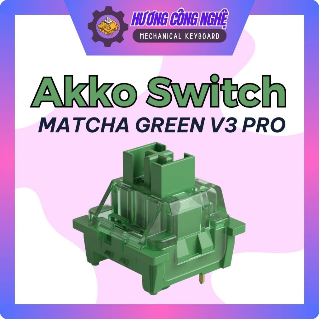 Combo 5-10 Switch Akko V3 Matcha Green Pro - Cho bàn phím cơ - Switch Linear | Shopee Việt Nam