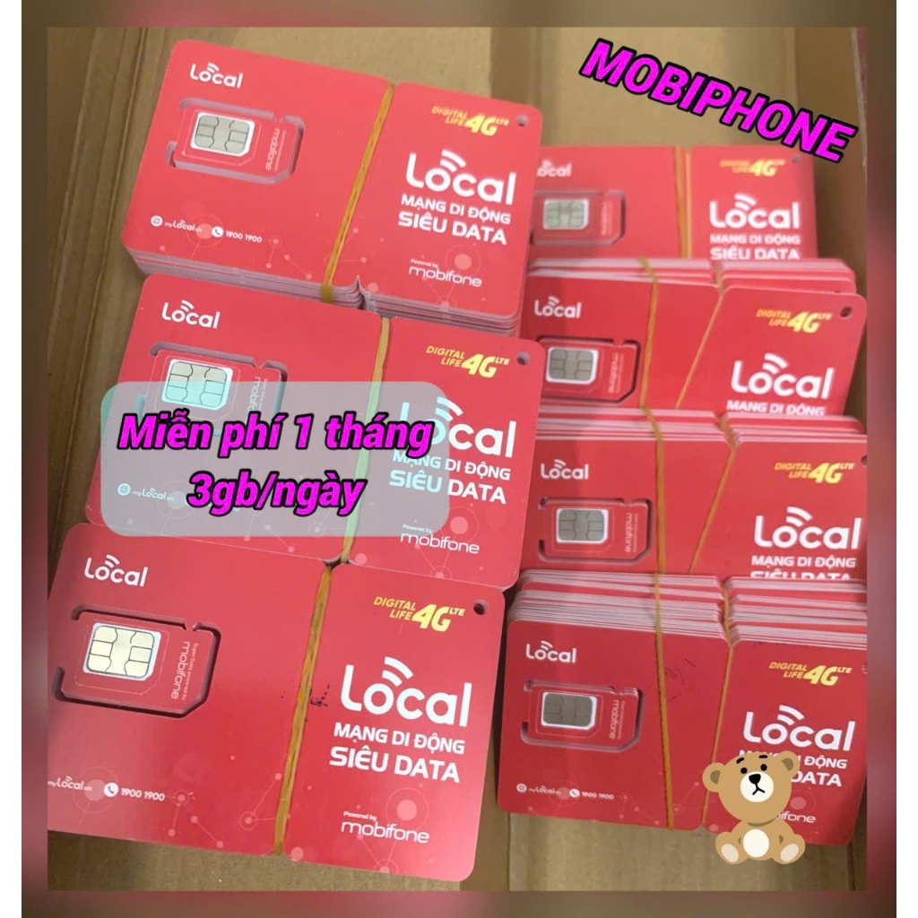 Sim MOBI gói A79, miễn phí nghe gọi, xài mạng 3GB/ngày | Shopee Việt Nam