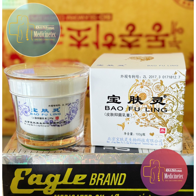 [Chính hãng Đồng Nhân Đường] Kem Xoa Bỏng Bảo Phú Linh - Bao Fu Ling White Cream 100g Bắc Kinh ...