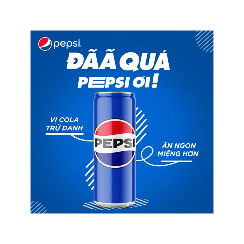 (Mẫu Tết 2025) Thùng 24 lon nước ngọt Pepsi Cola 320ml | Shopee Việt Nam