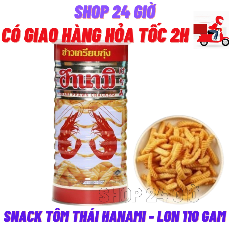 Bánh Snack Tôm Lon HANAMI Thái Lan | Shopee Việt Nam